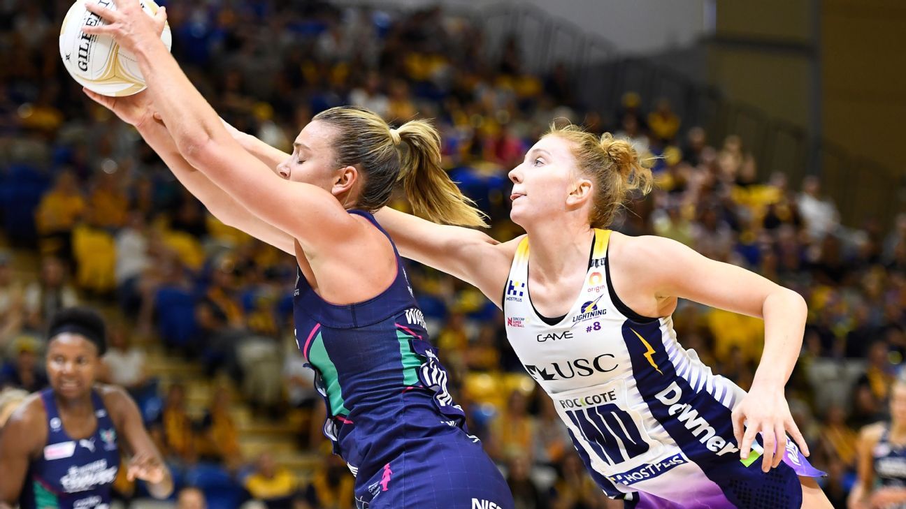 Super Netball 2020 Melbourne Vixens first into grand final - ESPN