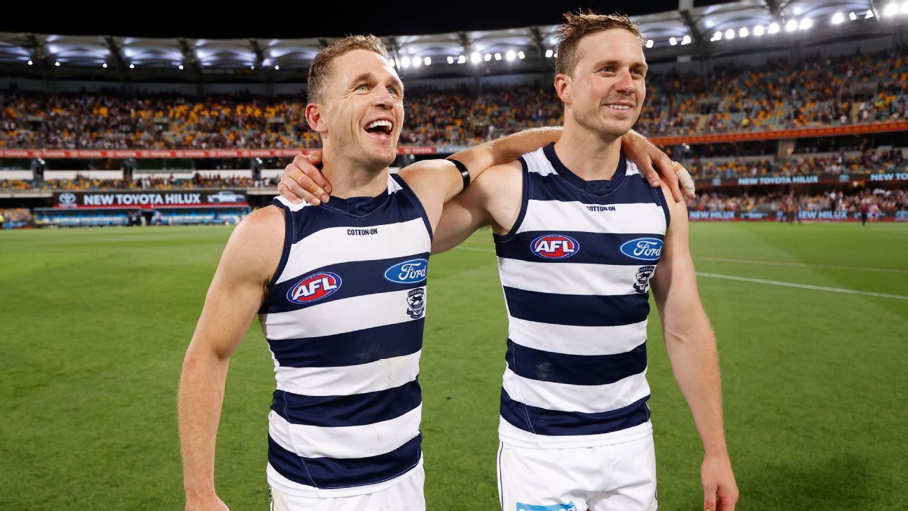 Geelong Cats Mitch Duncan cherishes second AFL flag shot - ESPN