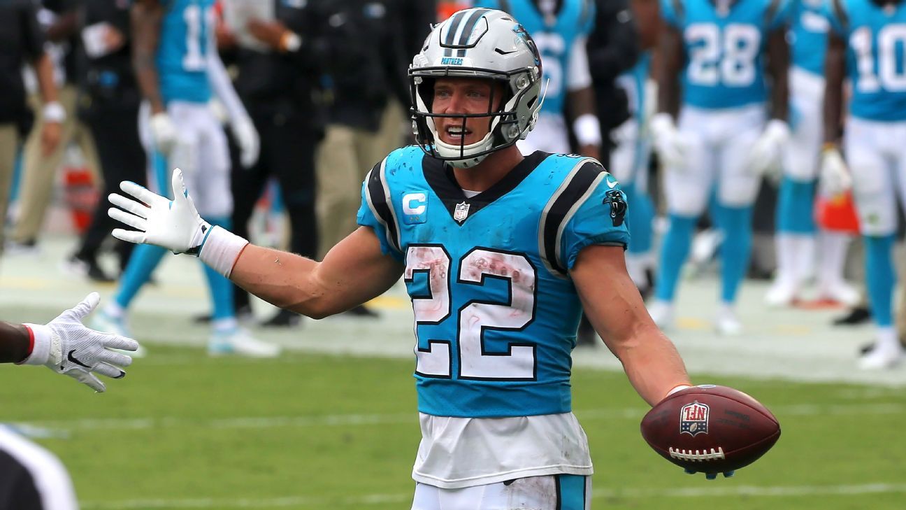 Christian McCaffrey no sería activado por los Panthers - ESPN