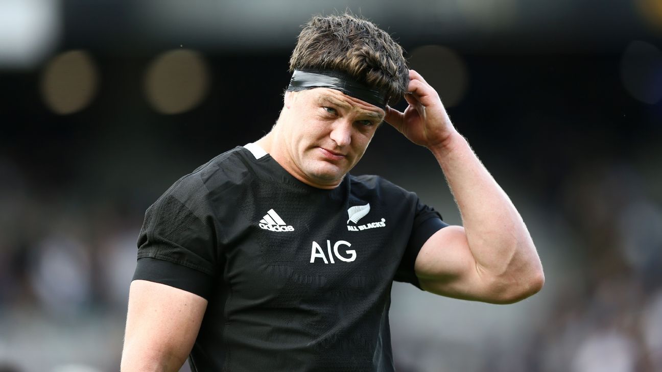 All Blacks lock Scott Barrett scratchy but keen - ESPN