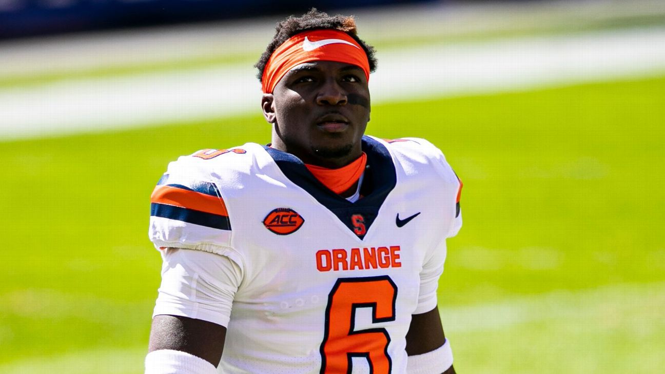 Syracuse DB Trill Williams opts out, declares intent to enter 2021 NFL ...
