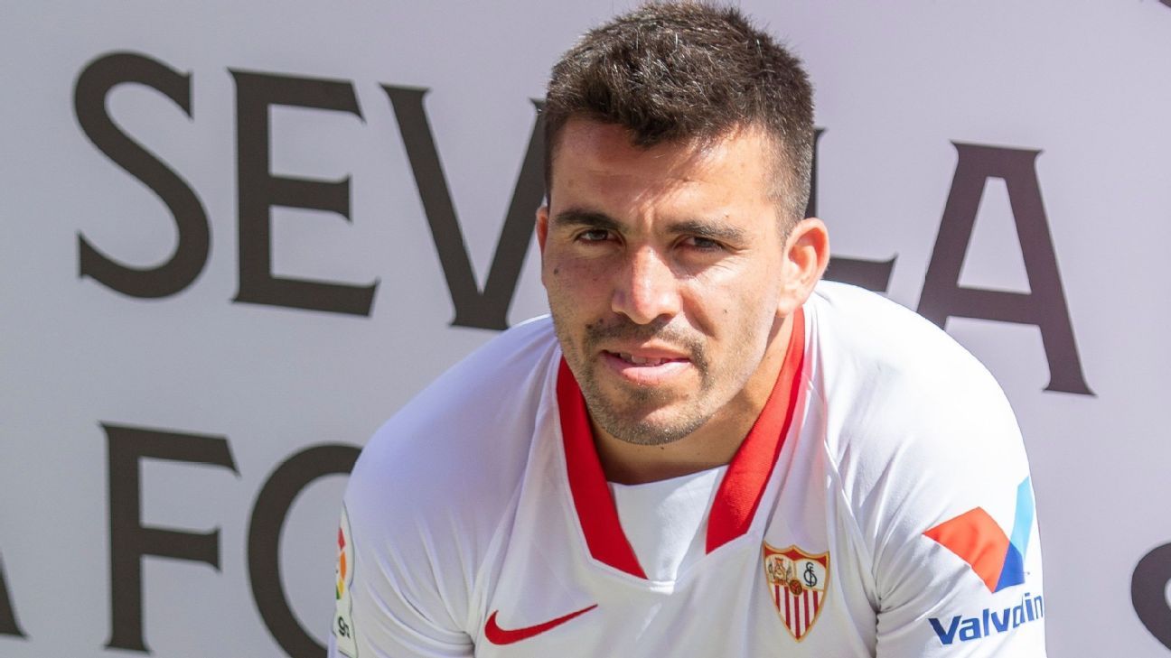 Marcos Acuña renovó su contrato con Sevilla hasta 2025 - ESPN