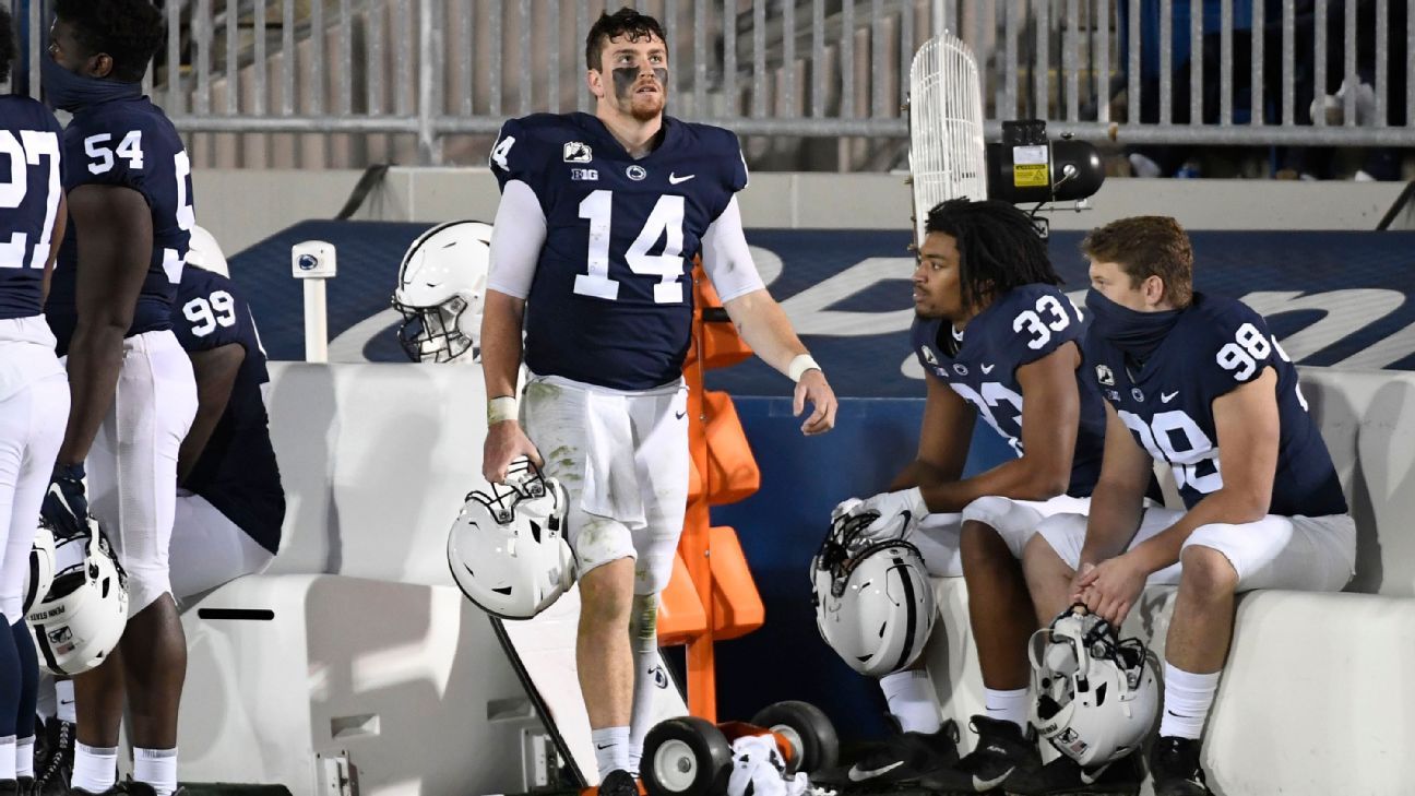 Penn State to keep Sean Clifford as starter, work Will Levis into QB ...
