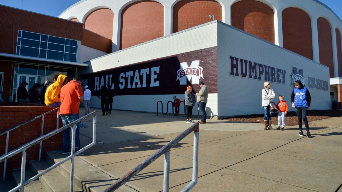 Mississippi State basketball plans 25% capacity at Humphrey Coliseum - ESPN