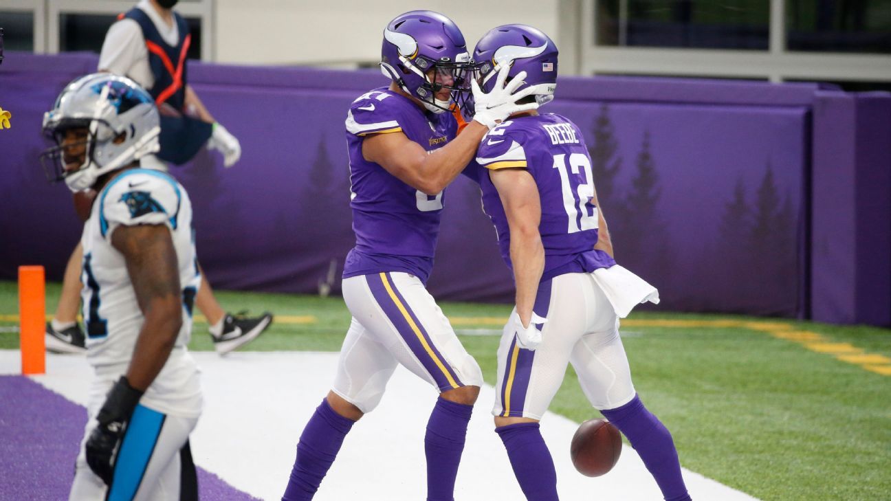 From goat to hero: Chad Beebe redeems himself, keeps Vikings alive ...