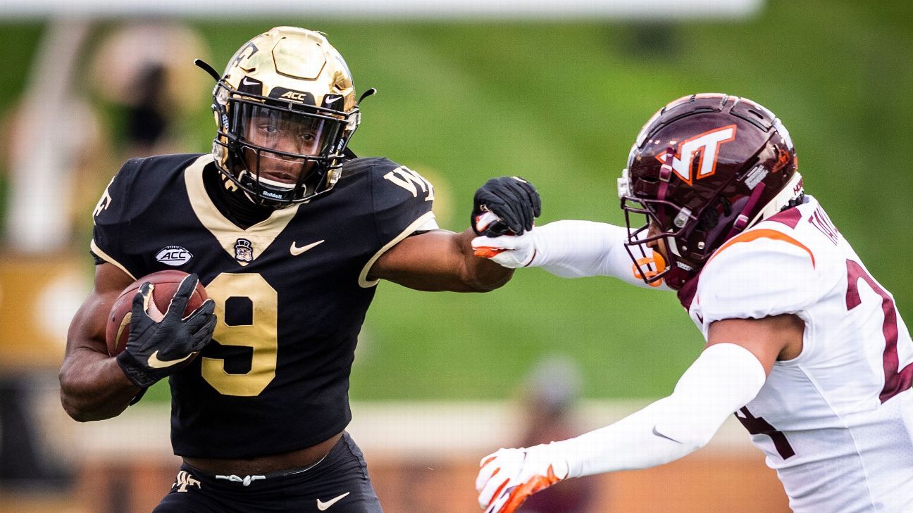 Wake Forest RB Kenneth Walker III to opt out of rest of football season
