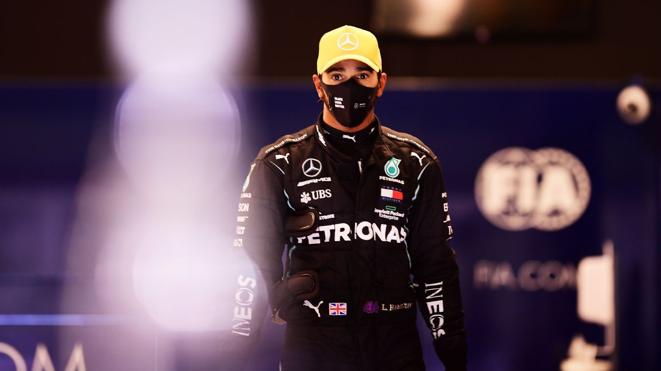 Hamilton still not 100 percent after COVID-19 recovery - ESPN