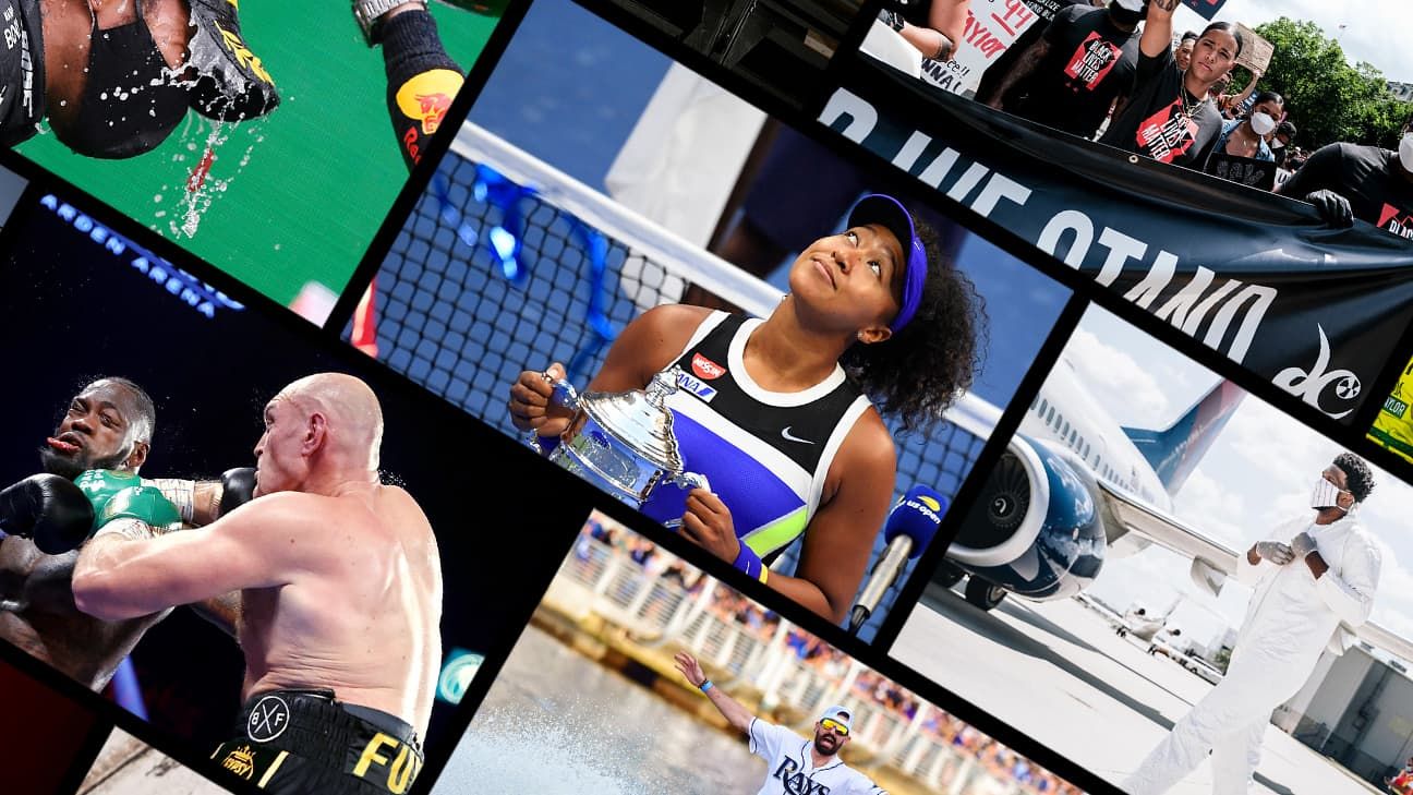 The sports year in photos 2020 - ESPN