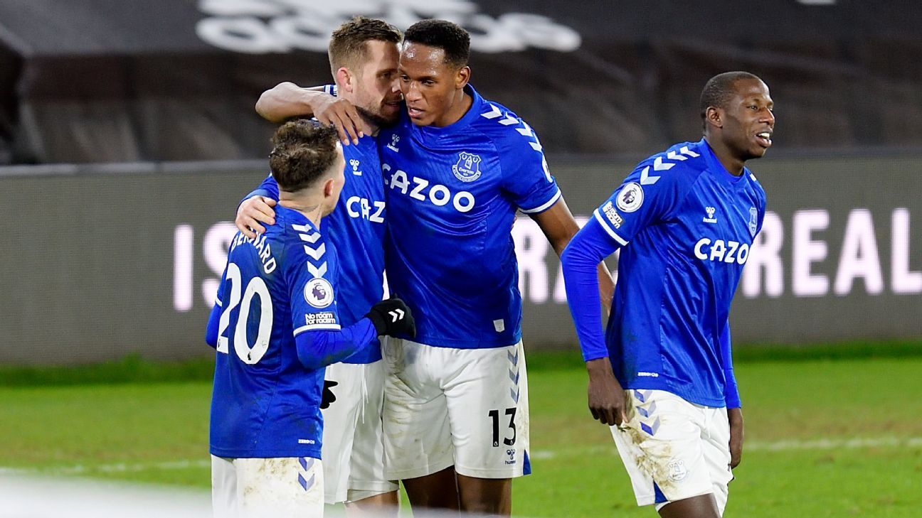 Hola 2021: Everton recibe con Mina a West Ham por la fecha 17 de la ...