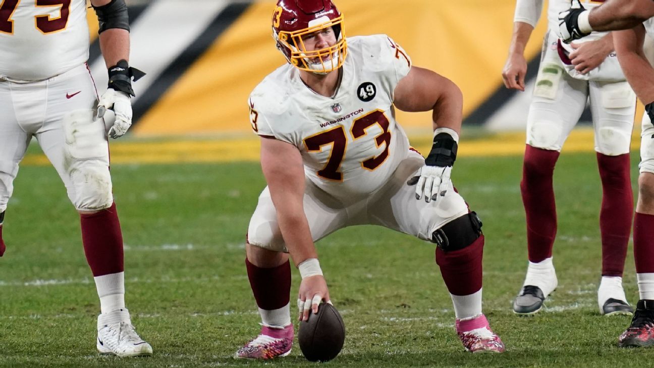 Washington extiende contrato al centro Chase Roullier - ESPN