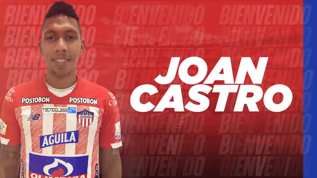 Joan Castro es nuevo jugador de Junior - ESPN