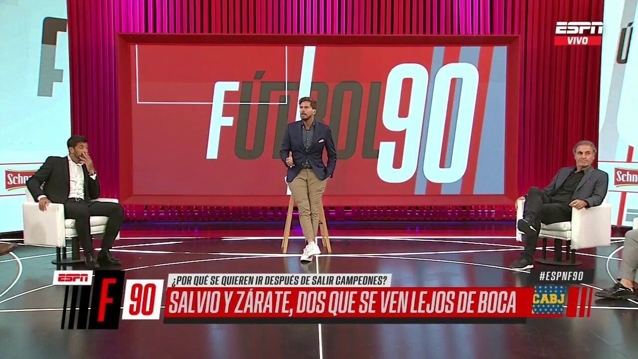 Lo mejor de ESPN F90: El futuro de Eduardo Salvio y Mauro Zárate en ...