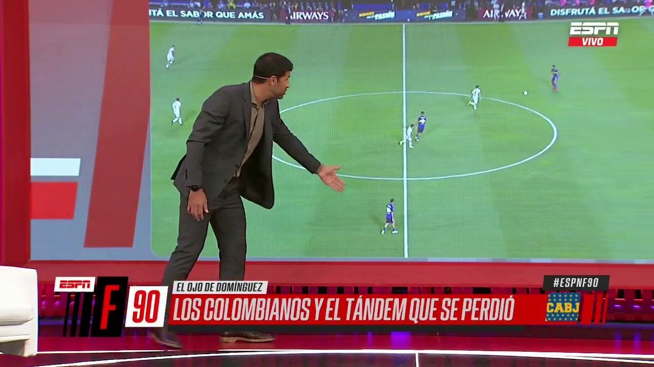 ESPN F90: Sebastián Domínguez analizó los problemas de Boca Juniors ...