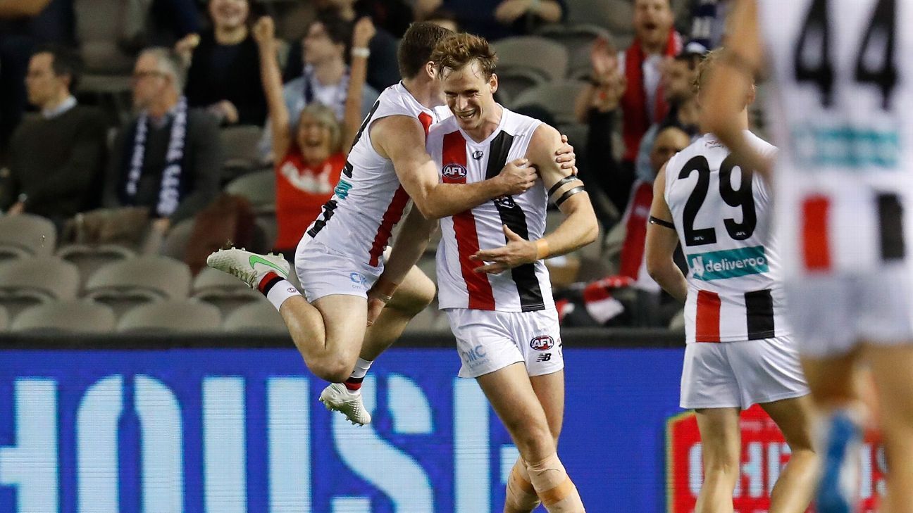 Saints' makeshift rucks up for AFL fight - ESPN