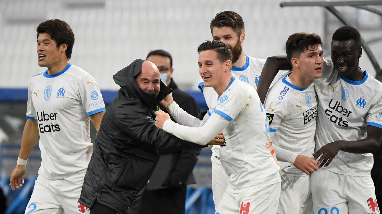 Marseille vs. Brest - Football Match Report - March 13, 2021 - ESPN