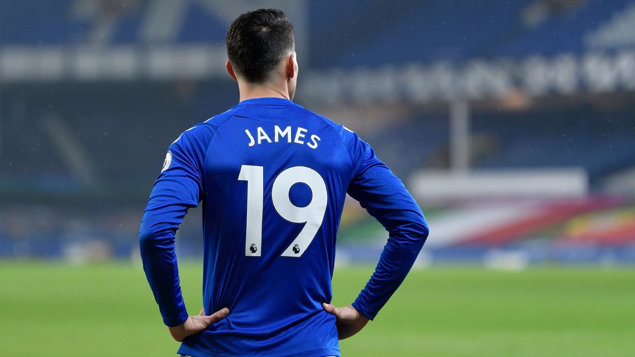 James enfrenta al Arsenal por primera vez en Premier y Mina vuelve con ...