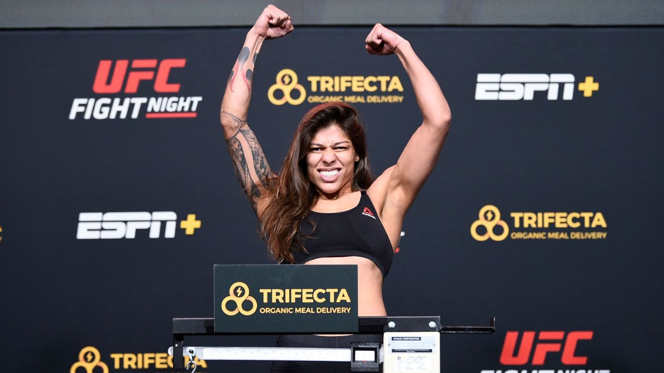 Sheetara revela sonho de abrir projeto social caso vença no UFC 297 - ESPN