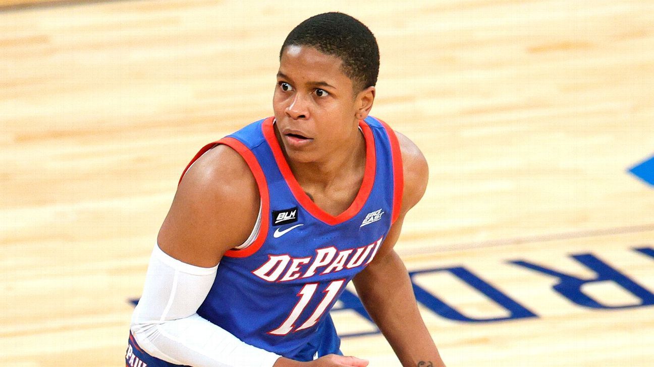 Guard Charlie Moore transferring from DePaul Blue Demons to Miami ...