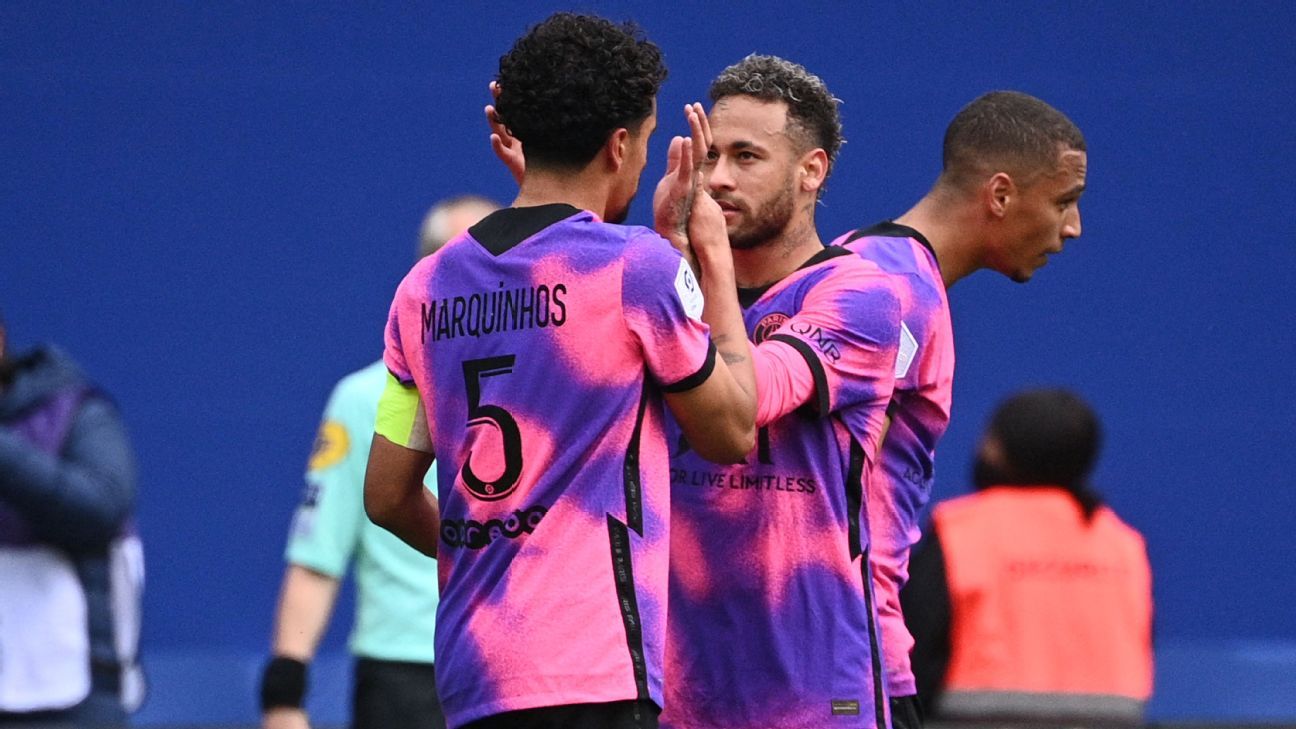 Paris Saint-Germain vs. Lens - Football Match Report - May 1, 2021 - ESPN