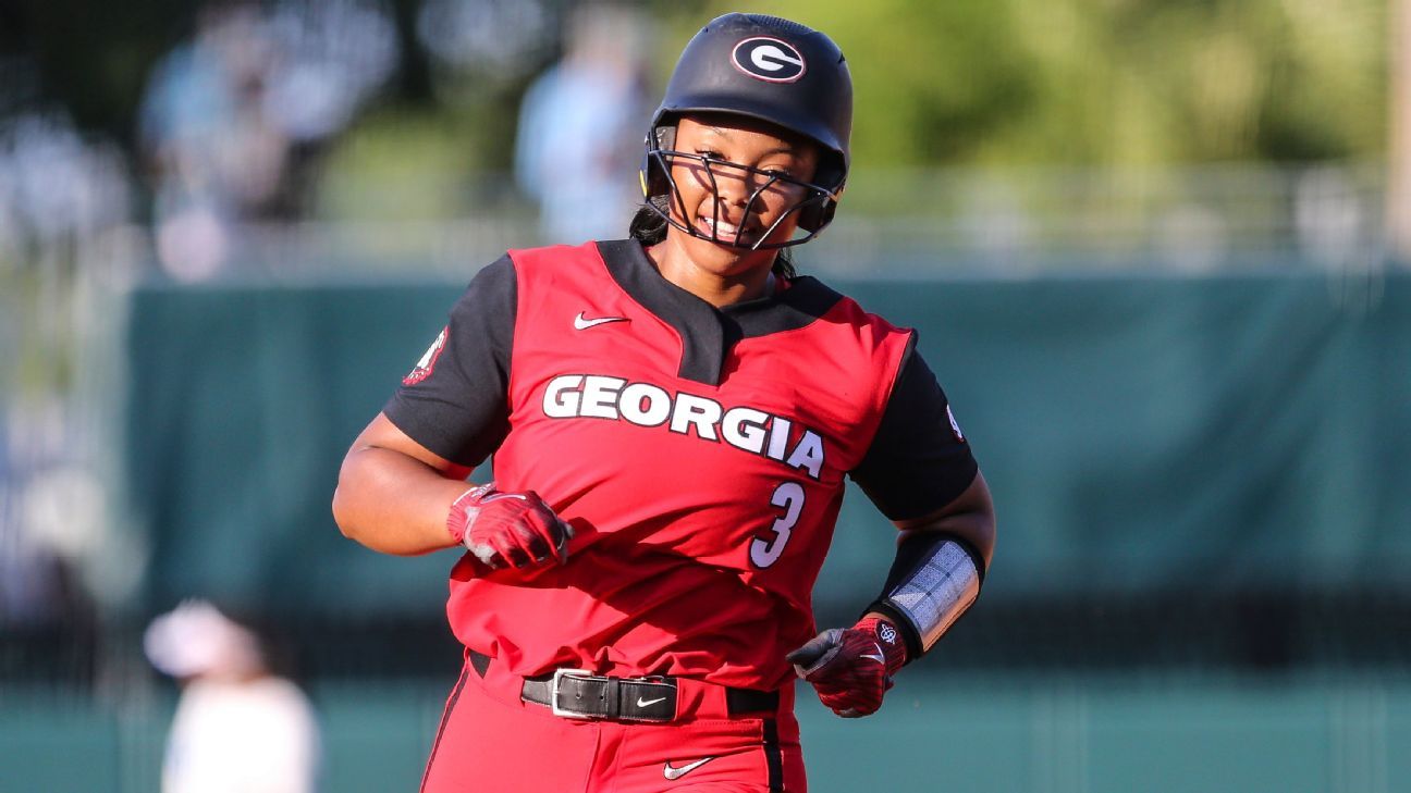College softball - Georgia outfielder Jaiden Fields continues her own ...