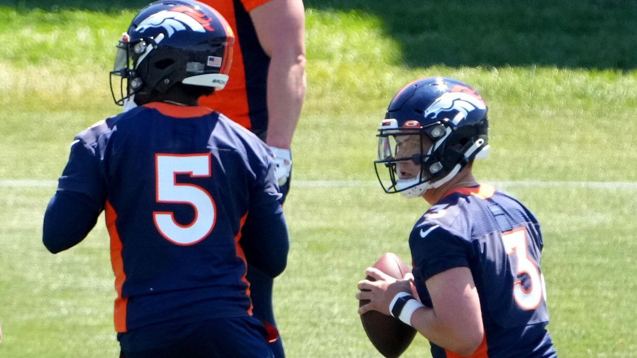 For Denver Broncos quarterback derby, '97, 98% is still to come' - ESPN ...