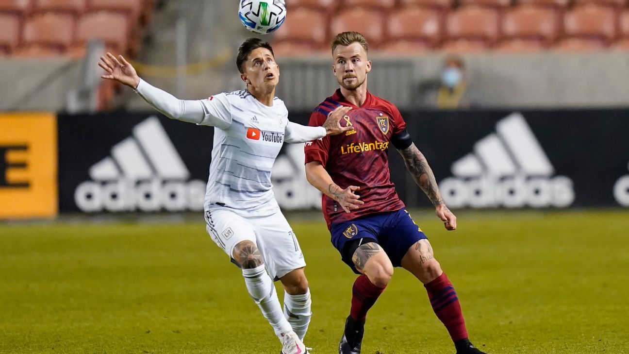 Brian Rodríguez regresa a LAFC tras préstamo con Almería - ESPN