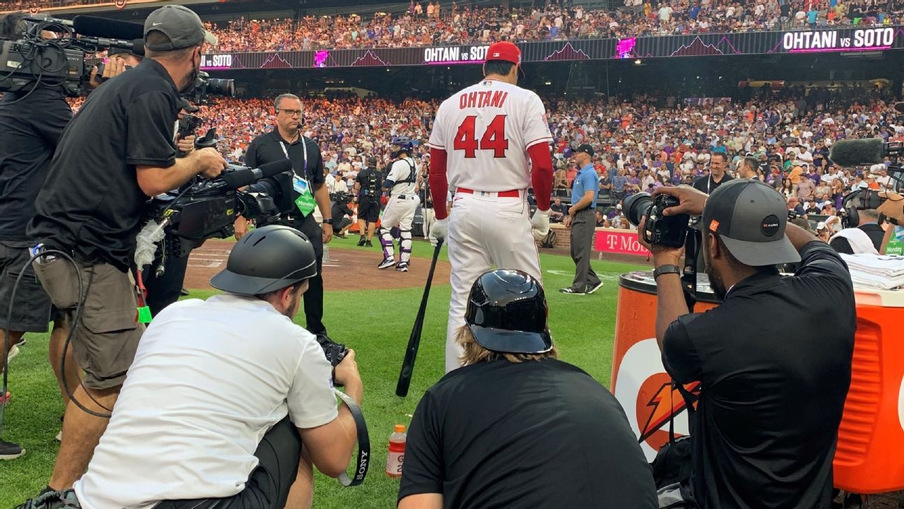 Shohei Ohtani turned professionals into fans at the All-Star Game - ESPN
