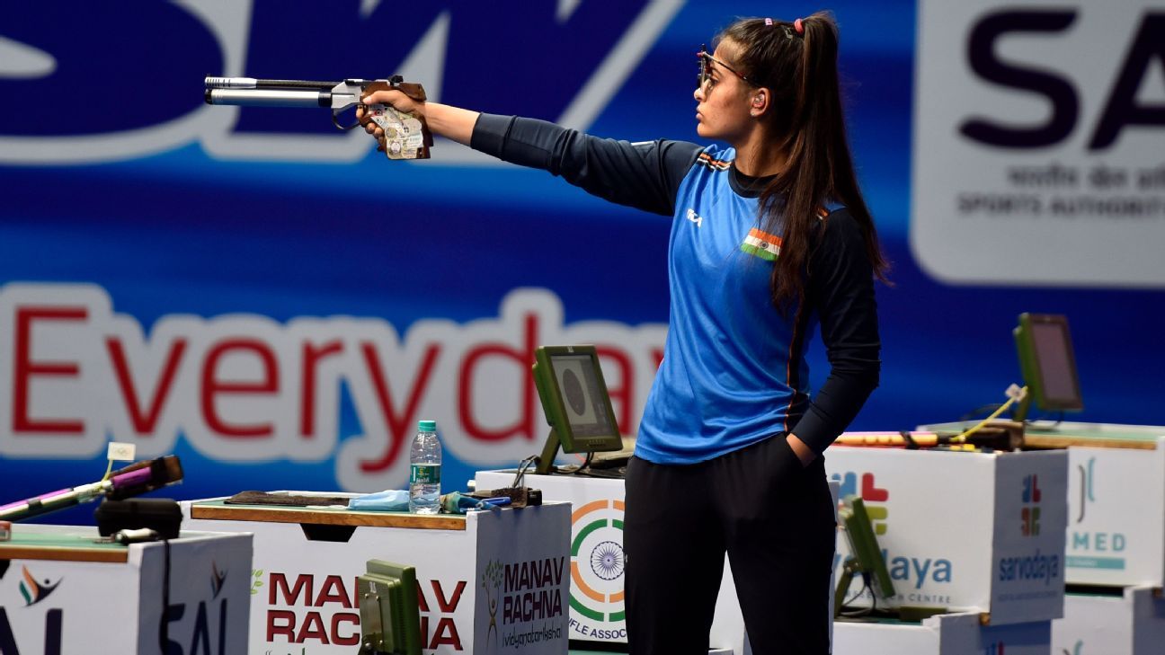 Junior World Championship: Manu Bhaker wins two more golds - ESPN