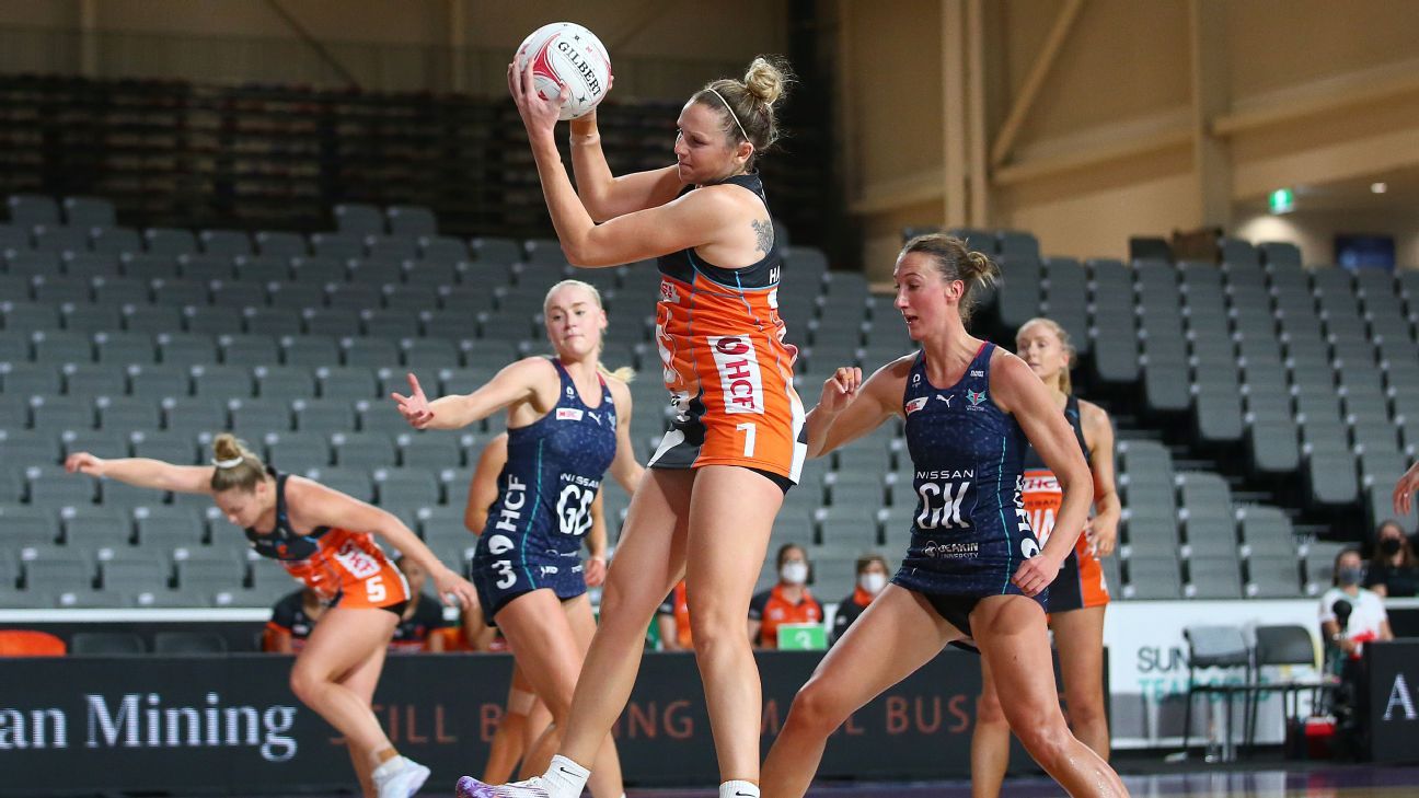 Giants rise to top of Super Netball ladder - ESPN
