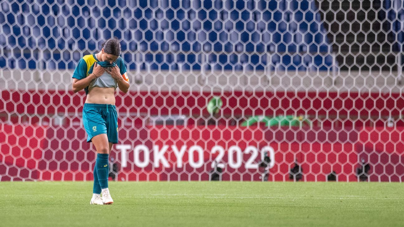 Tokyo Olympics Matildas Sam Kerr in doubt for semi-final against Sweden ...