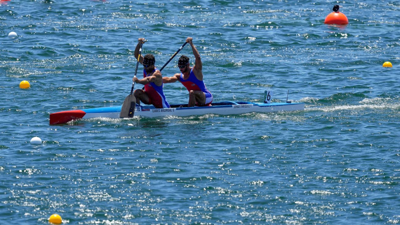 Cuba sorprende y se lleva el oro en canoa doble 1,000 metros - ESPN