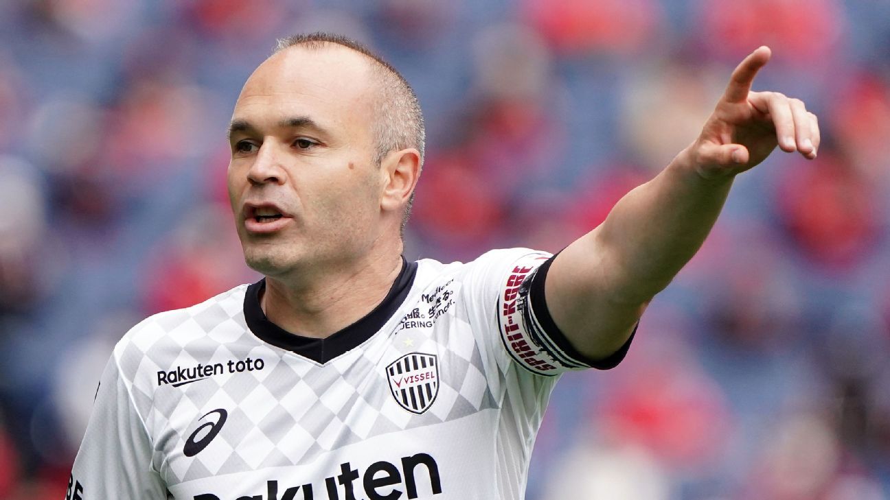 Iniesta abre o jogo sobre luta contra depressão: 'Melhor momento do dia ...