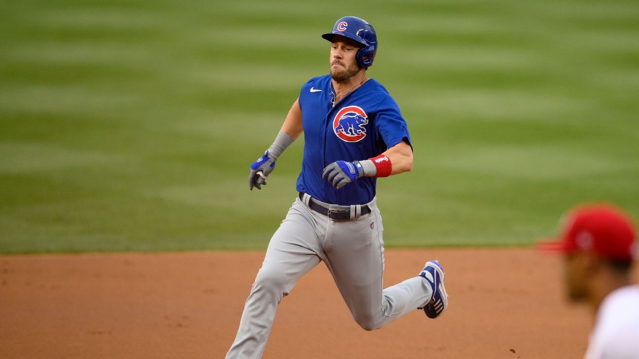 Cubs reach 1-year contract with third baseman Patrick Wisdom - ESPN