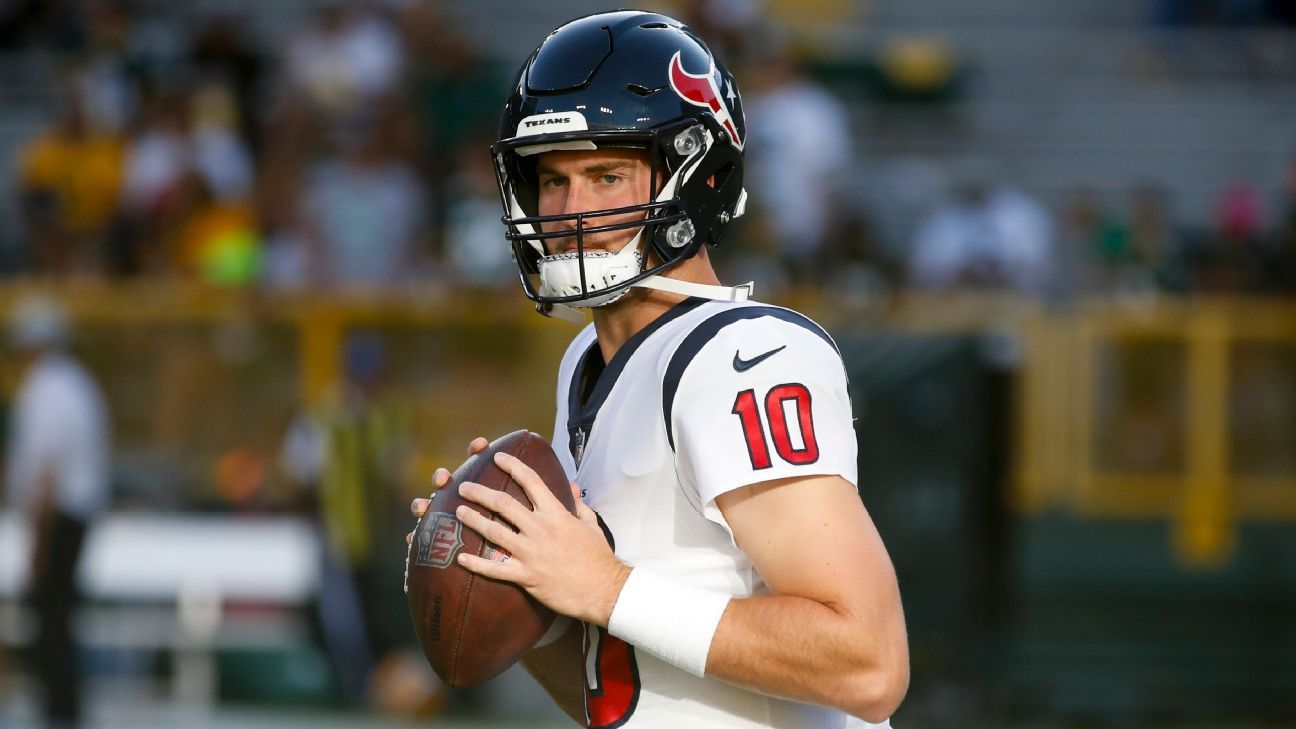 Despite inconsistent start, Texans hopeful rookie QB Davis Mills turns ...
