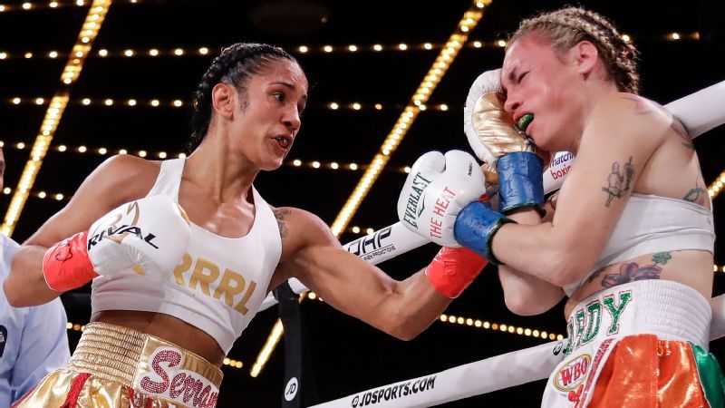 Boxeadora Amanda Serrano firma con promotora MVP de youtuber Jake Paul - ESPN