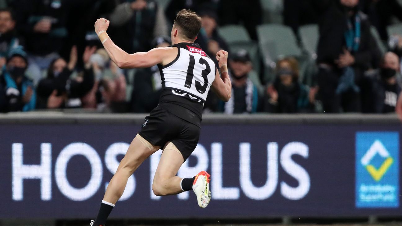 AFL surgery ban may slow Port Adelaide forward Orazio Fantasia return ...