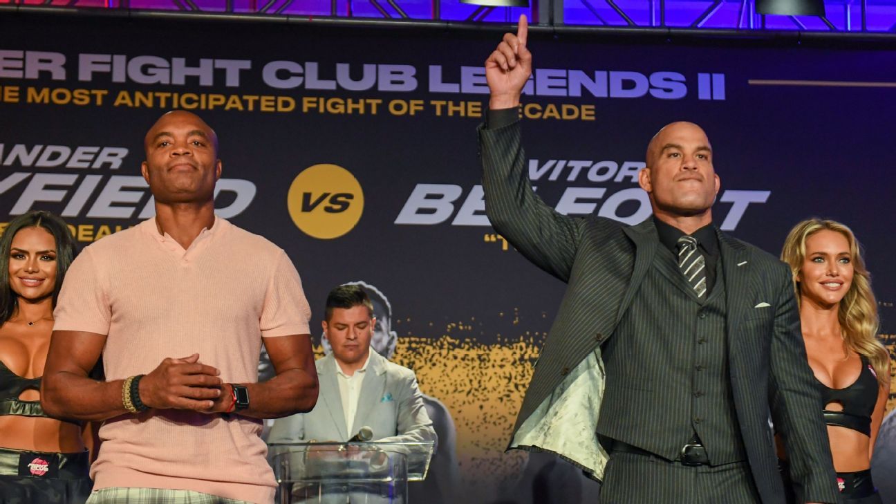 Tito Ortiz, rival de Anderson Silva no boxe, é lenda do UFC, rival de ...