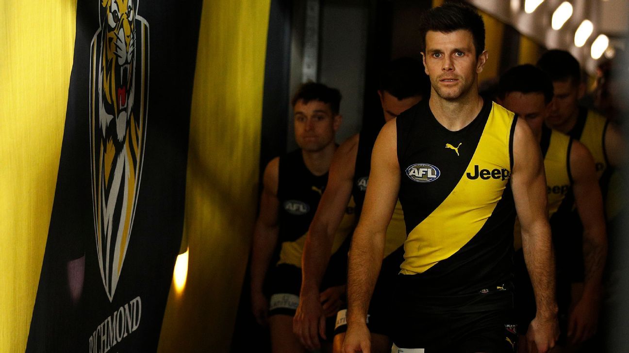 Trent Cotchin steps down as Richmond Tigers' captain - ESPN