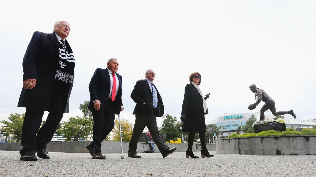 AFL late Collingwood Magpie Murray Weideman diagnosed with CTE - ESPN