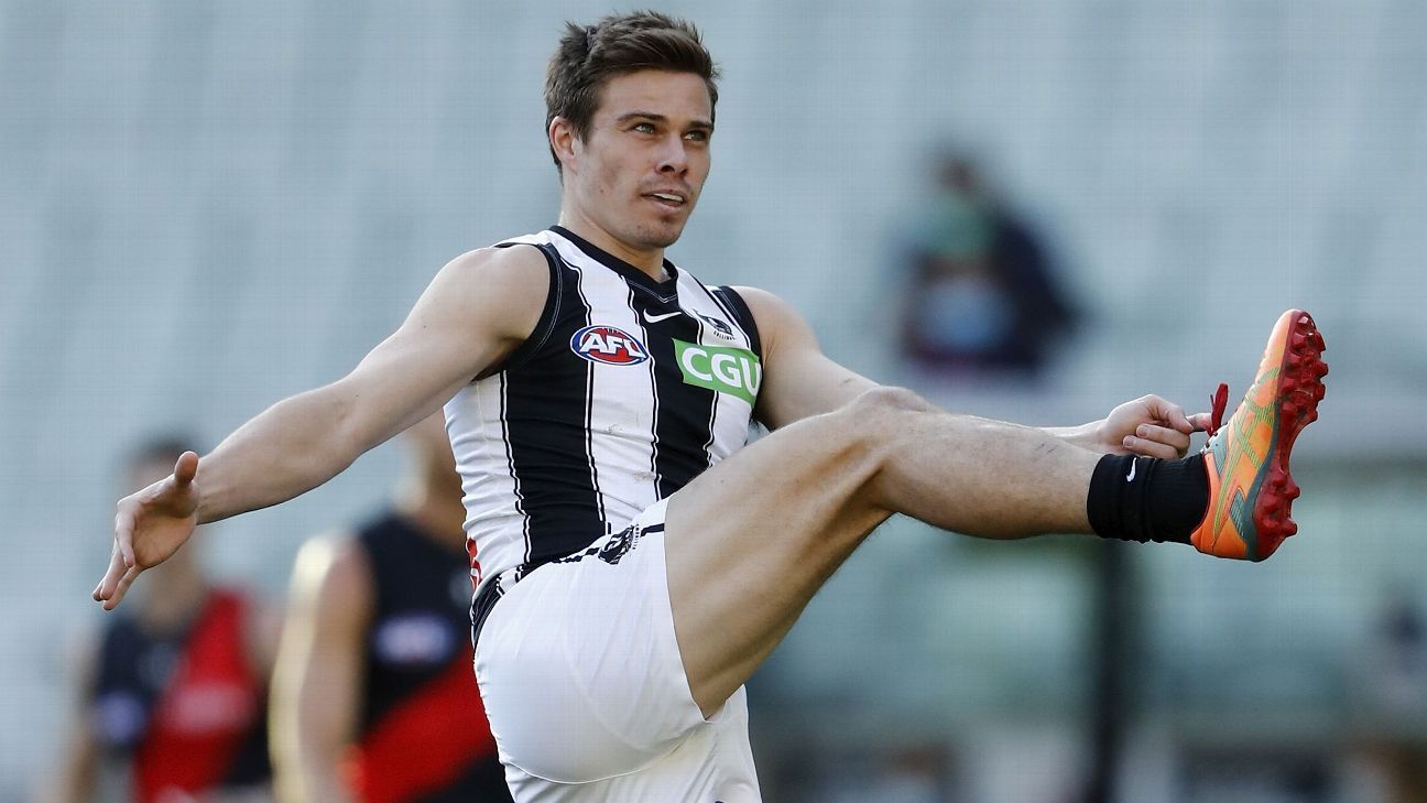 Collingwood Magpies forward Josh Thomas announces AFL retirement - ESPN