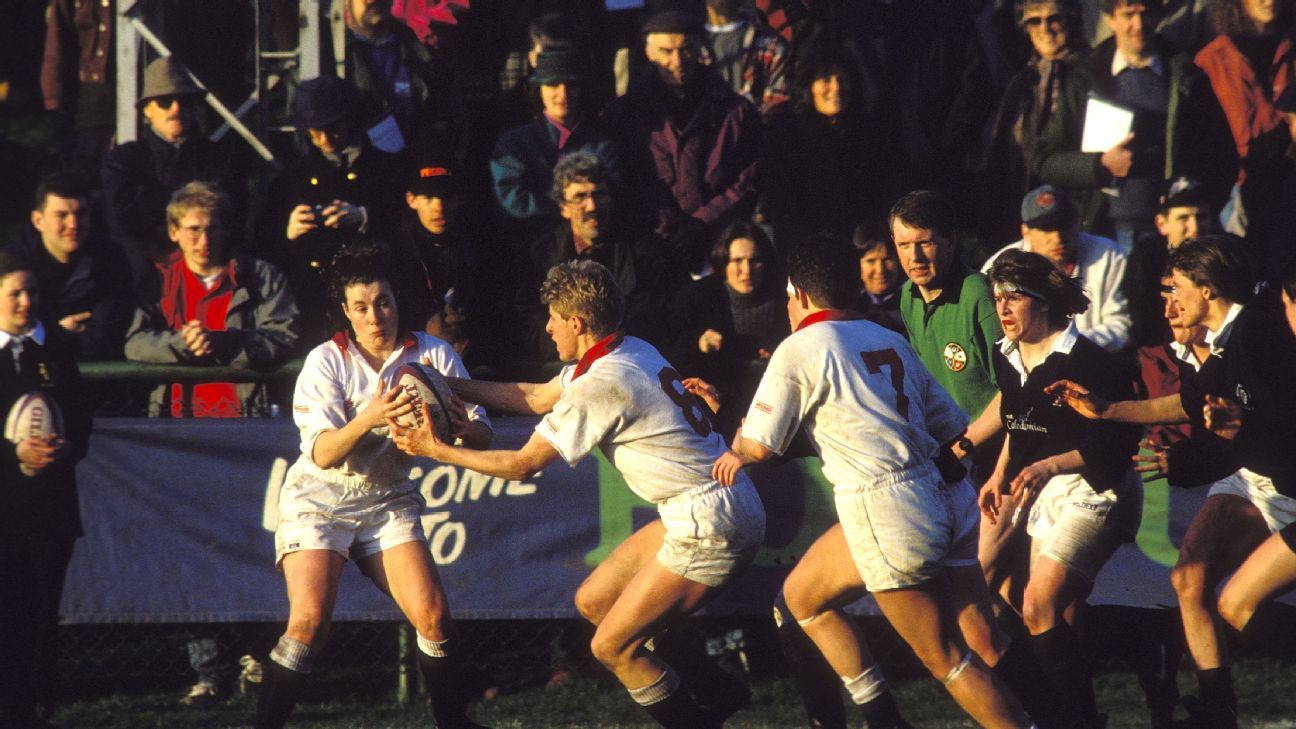 England's lost Women's Rugby World Cup trophy found after 15 years in ...