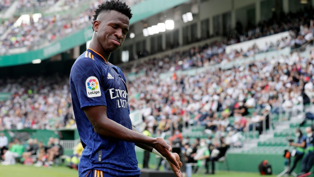 Vinicius Jr. faz dois belos gols, imita meme e comanda vitória do Real ...
