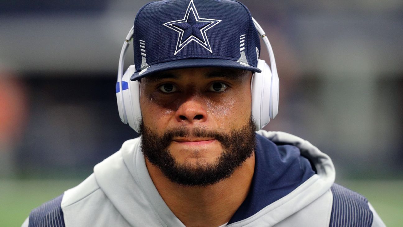 Se decidirá de último momento si Dak Prescott juega - ESPN