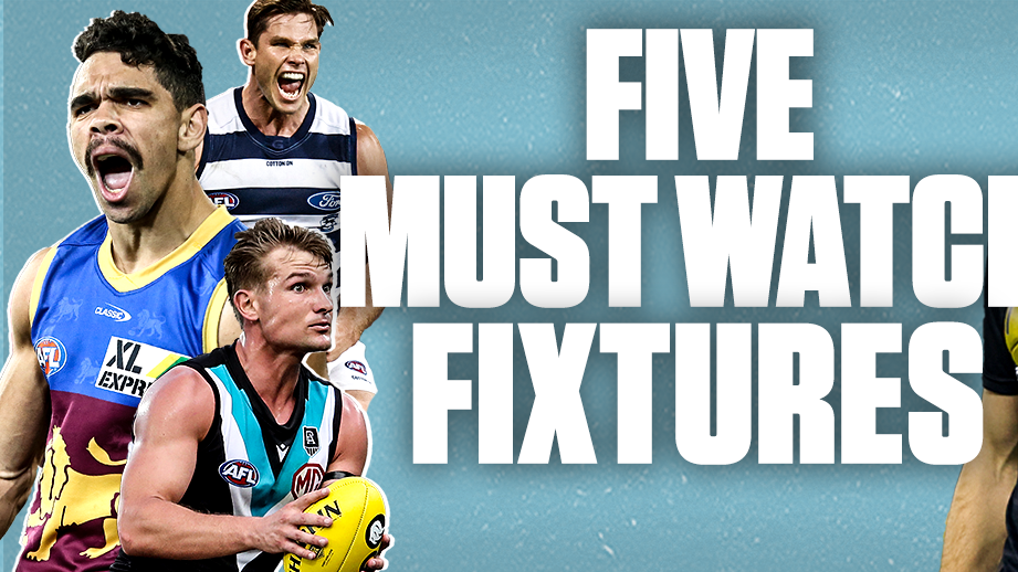 AFL 2022 fixture: Five must-watch games in the first five rounds - ESPN