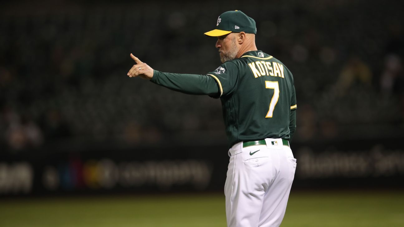 Mark Kotsay confirmado como nuevo mánager de Athletics - ESPN