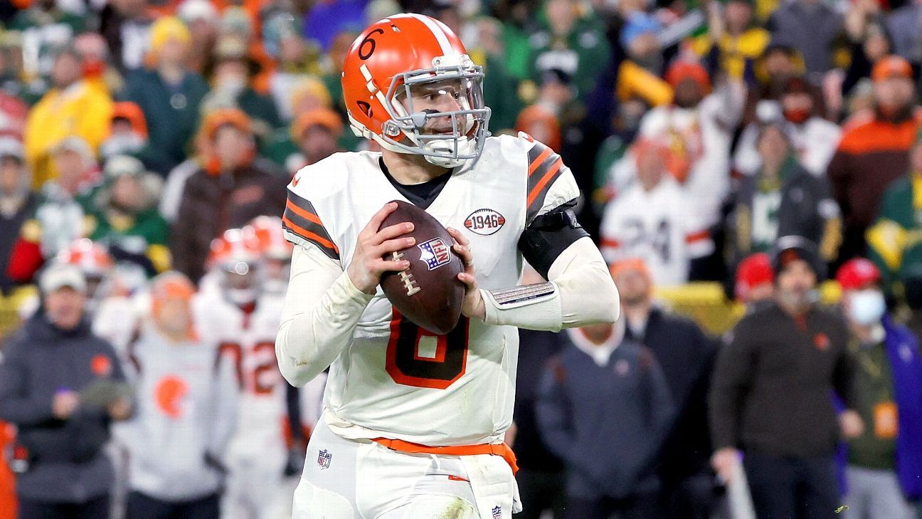 Baker Mayfield's four interceptions doom Browns, as playoff hopes take ...