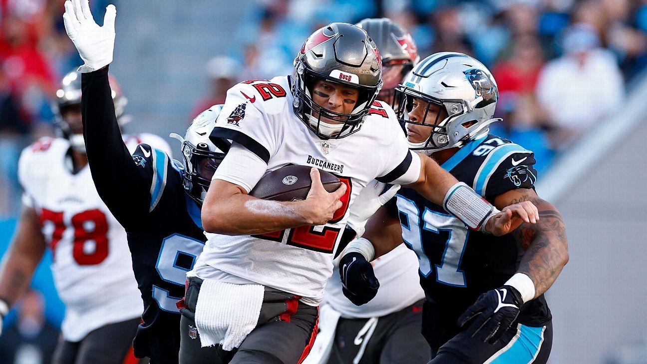 NFL: Tom Brady brilha, e Bucs vencem divisão; Rams garantem playoffs e ...