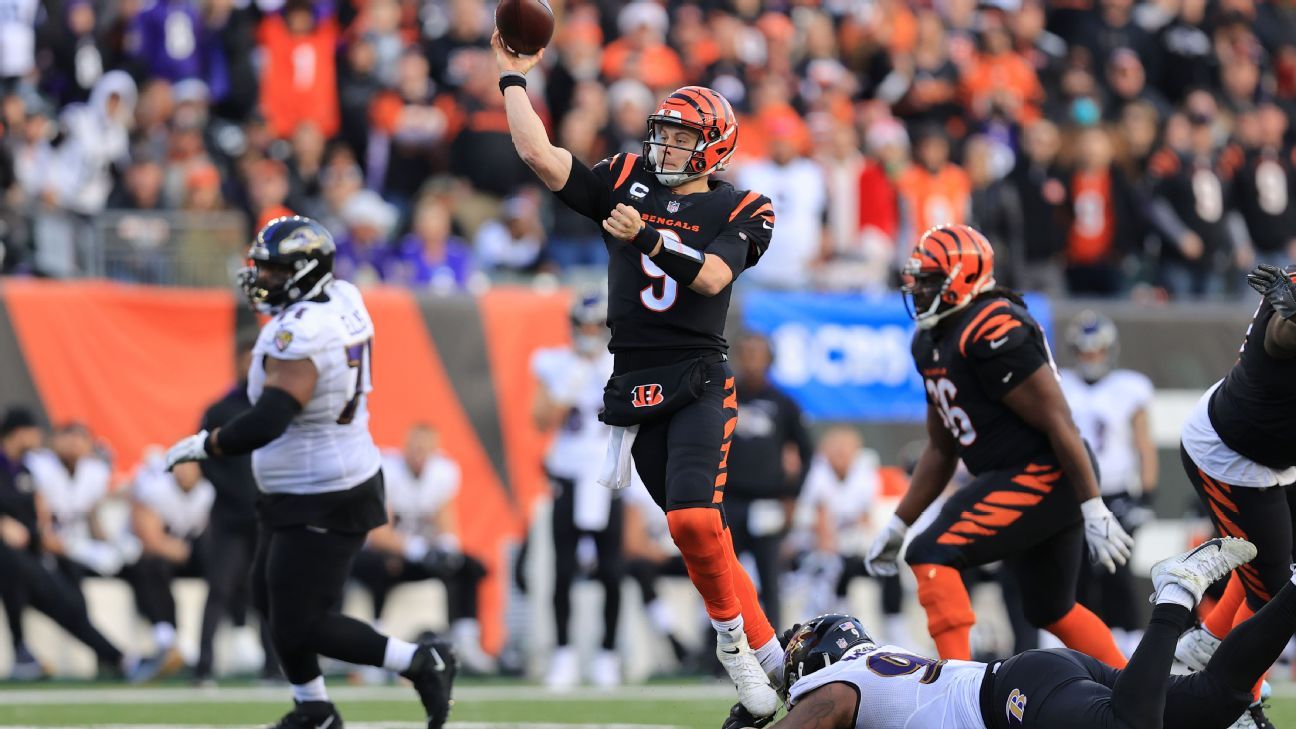 Fantasy football Week 16 rapid recap: Cincinnati Bengals' Joe Burrow ...