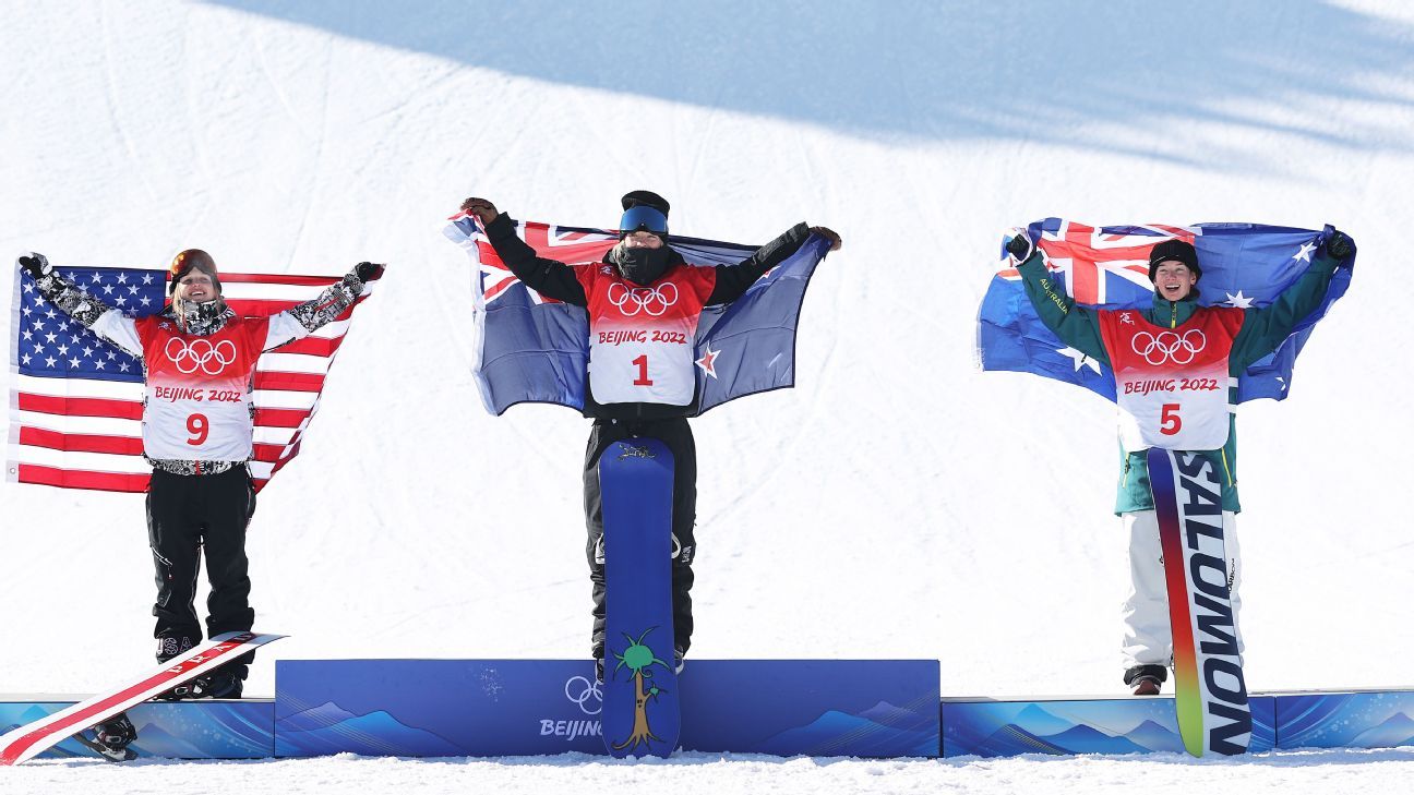 Zoi Sadowski-Synnott wins New Zealand's first Winter Olympic gold, Tess ...