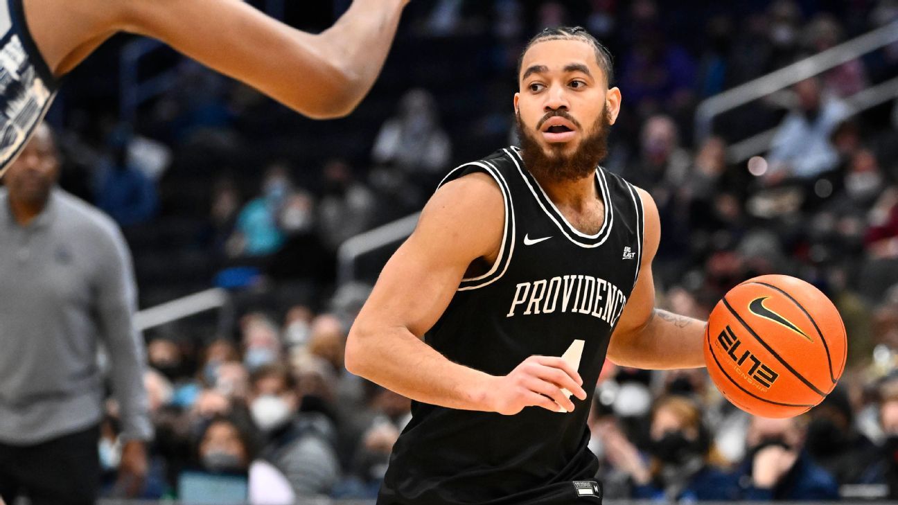 Jared Bynum of Providence is Dick Vitale's Player of the Week, Gonzaga ...